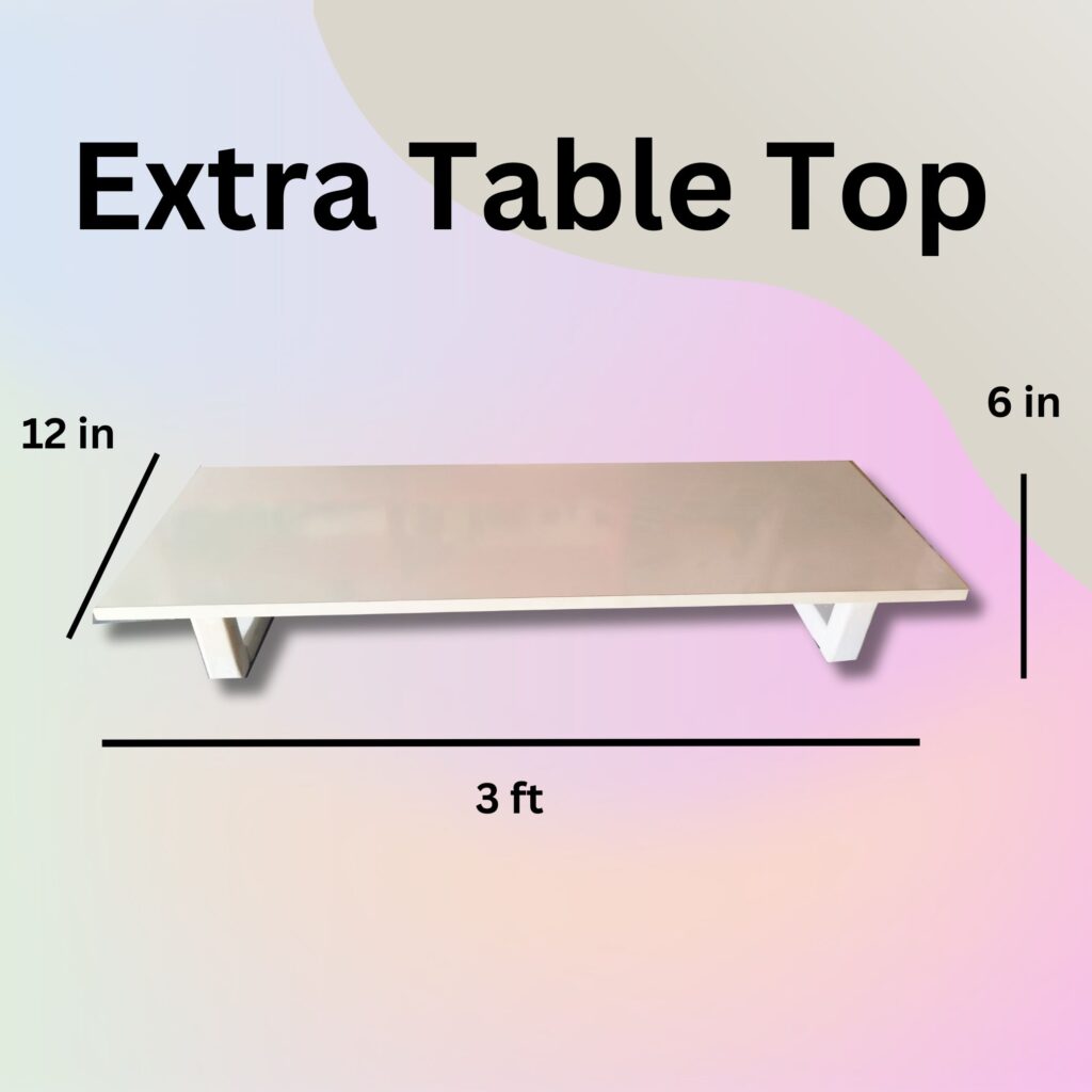 Extra Monitor Stand Table Top Shelf – Tablez.pk